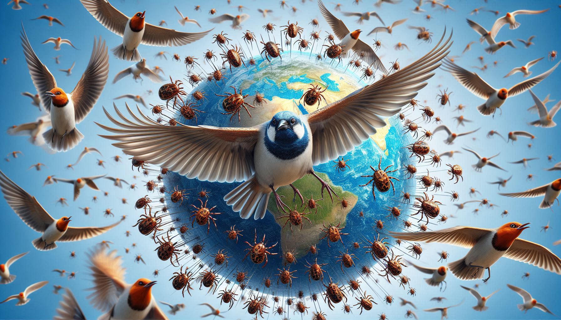 Migrating Birds Carry Invasive Ticks, Spreading New Disease Risks ...